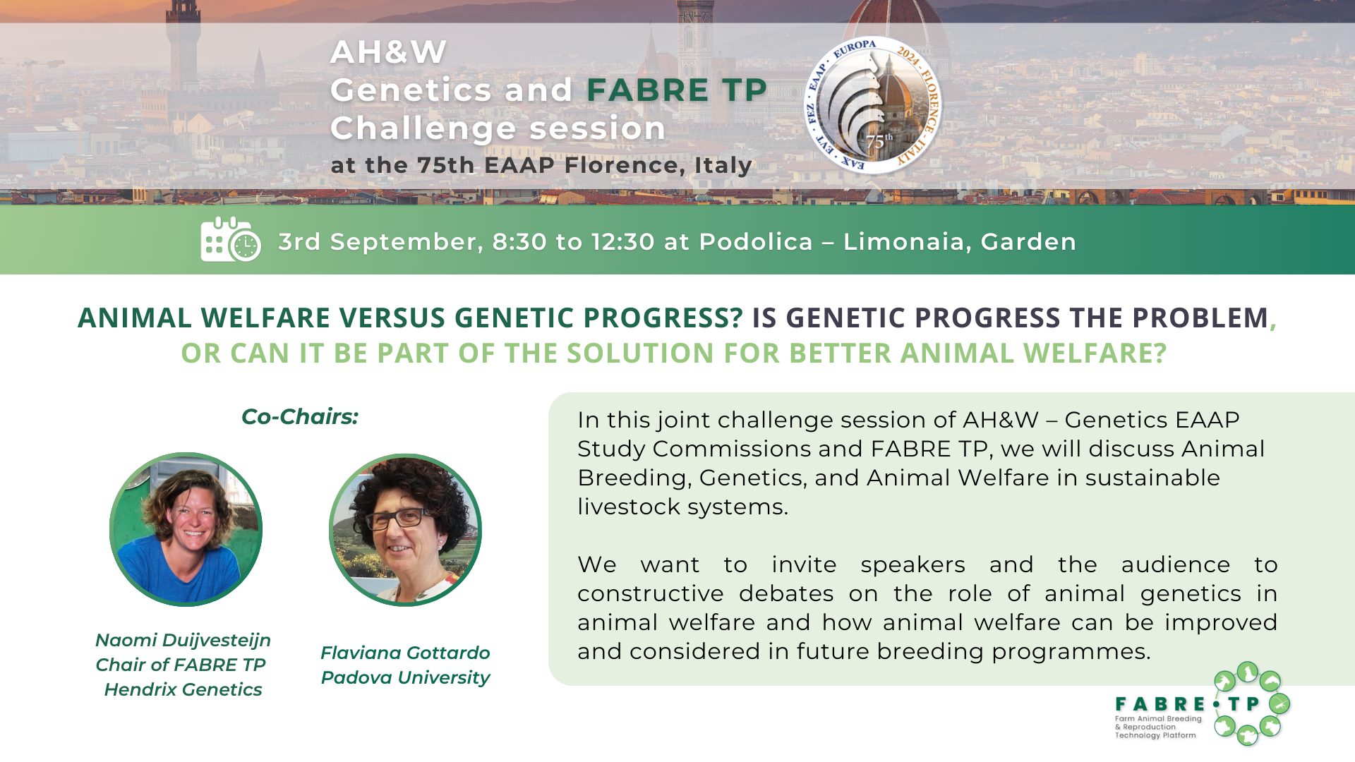 FABRE TP at EAAP 2024 - EFFAB
